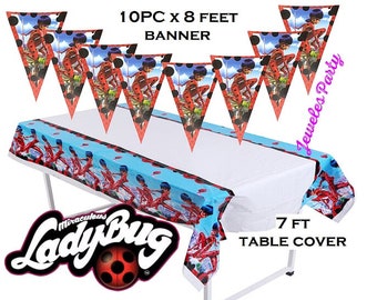 Miraculous ladybug party supplies | Etsy