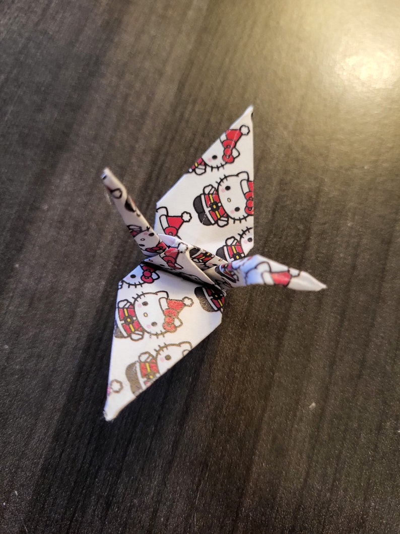 Hello Kitty Crane Ornament, Christmas Tree Ornament, Holiday Ornaments ...