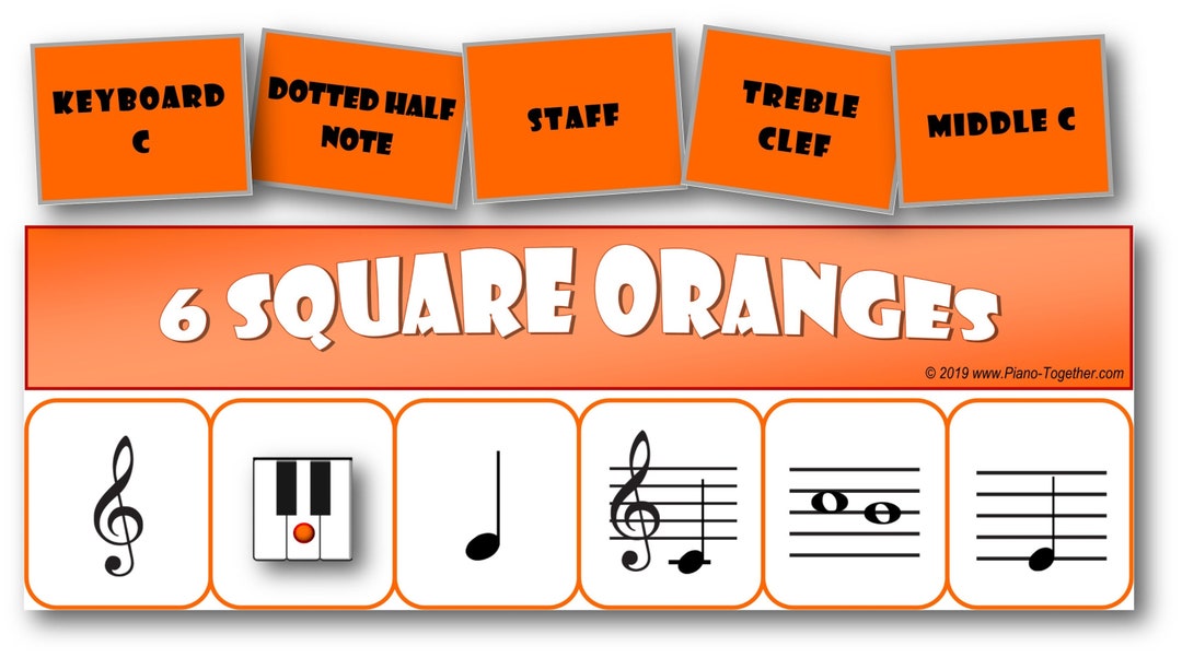 Six Square Oranges - A Music Symbols Recognition Game for Primer Piano ...