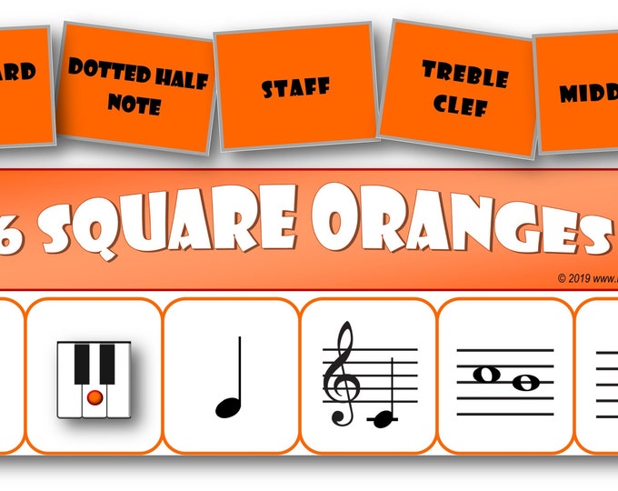 Don't Miss the Bus - Music Note Practice With Flashcards and a ...