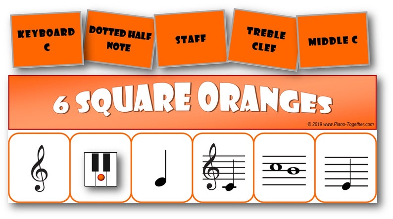 Six Square Oranges - A Music Symbols Recognition Game for Primer Piano ...