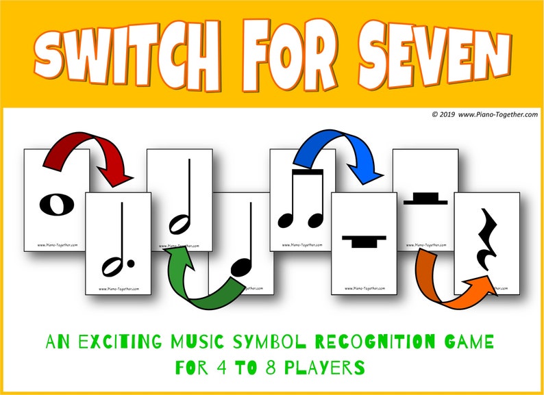 Switch for Seven (notes and Rests) - A Music Symbols Recognition Game ...