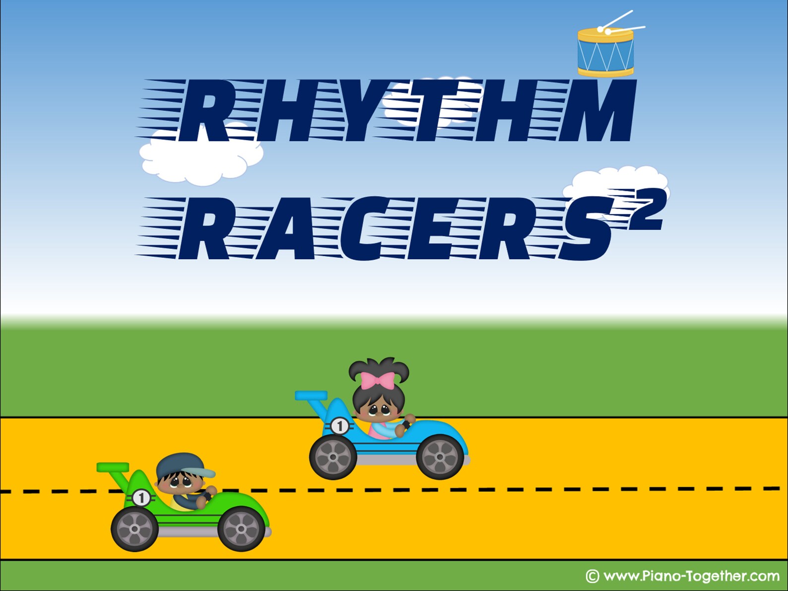 Rhythm Racers Bundle - 2 Powerpoint Rhythm Practice Games (great for ...