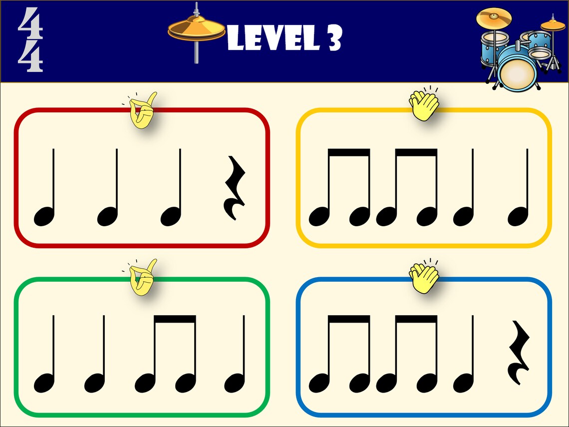 Beat Boxes - Practice Music Rhythms With a Powerpoint Game (great for ...