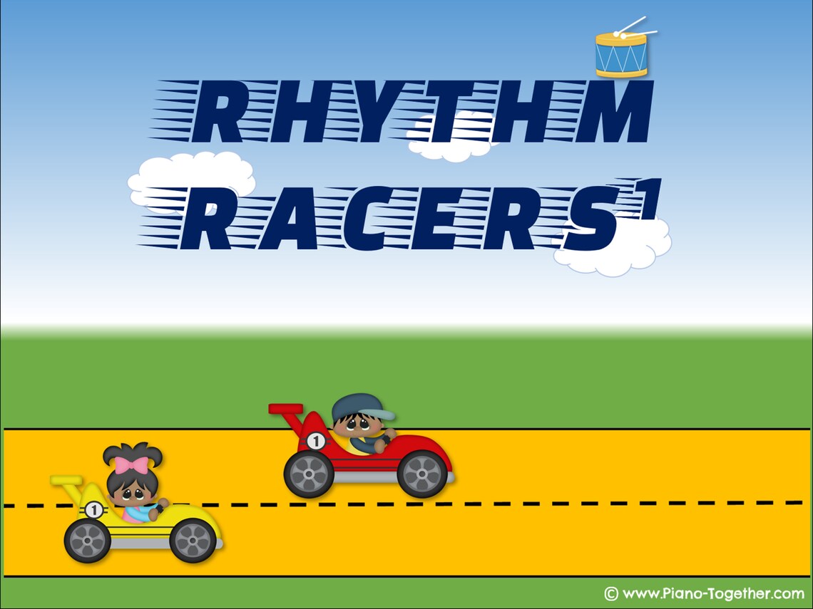 Rhythm Racers Bundle - 2 Powerpoint Rhythm Practice Games (great for ...
