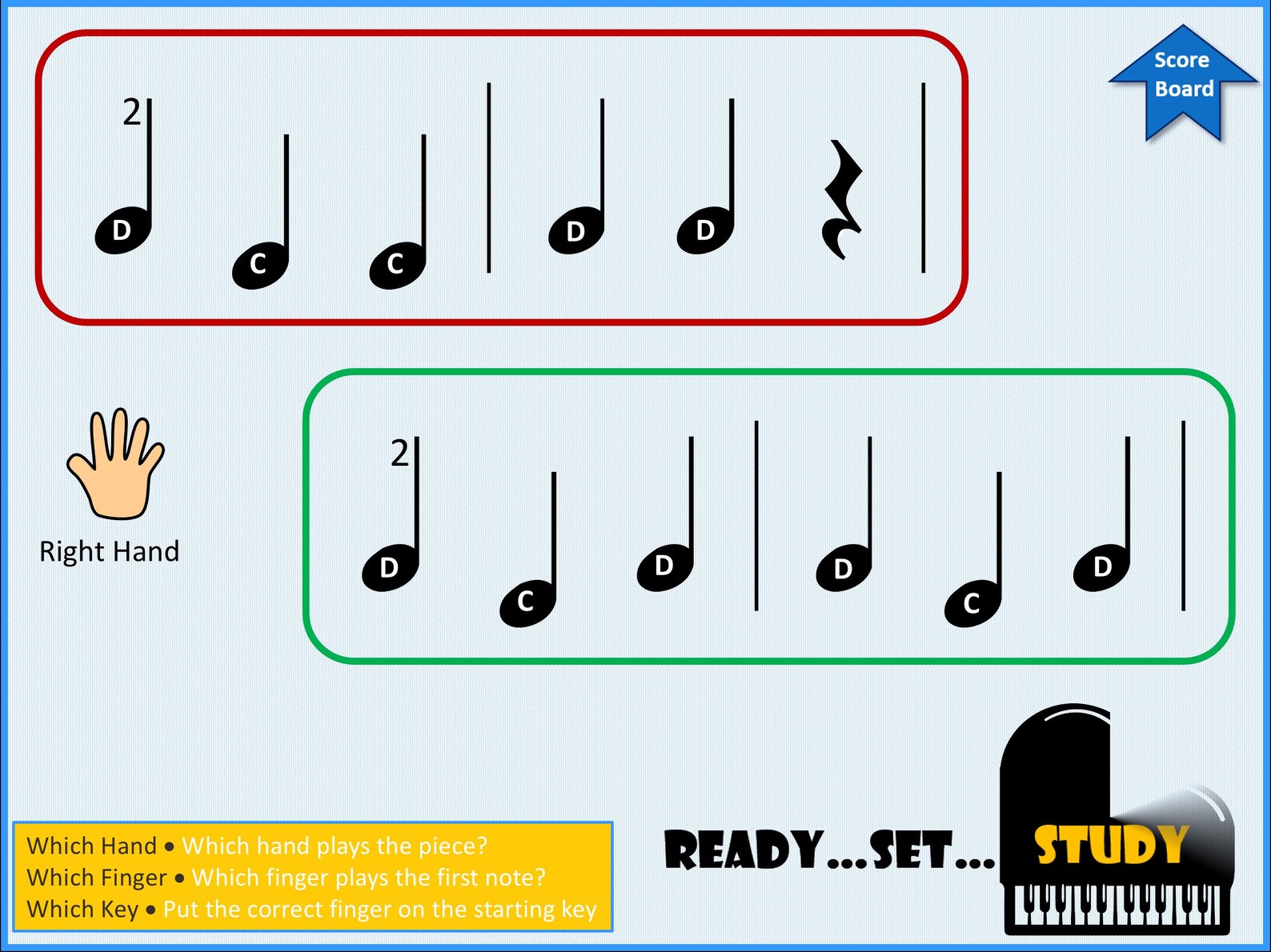 Super Sight Reading Bundle 3 Powerpoint Sight Reading Games primer ...