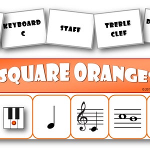 Six Square Oranges - A Music Symbols Recognition Game for Primer Piano ...