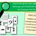 Piano Scavenger Hunt A Music Symbols Recognition Game - Etsy
