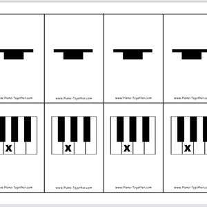 Piano Scavenger Hunt - A Music Symbols Recognition Game - Etsy