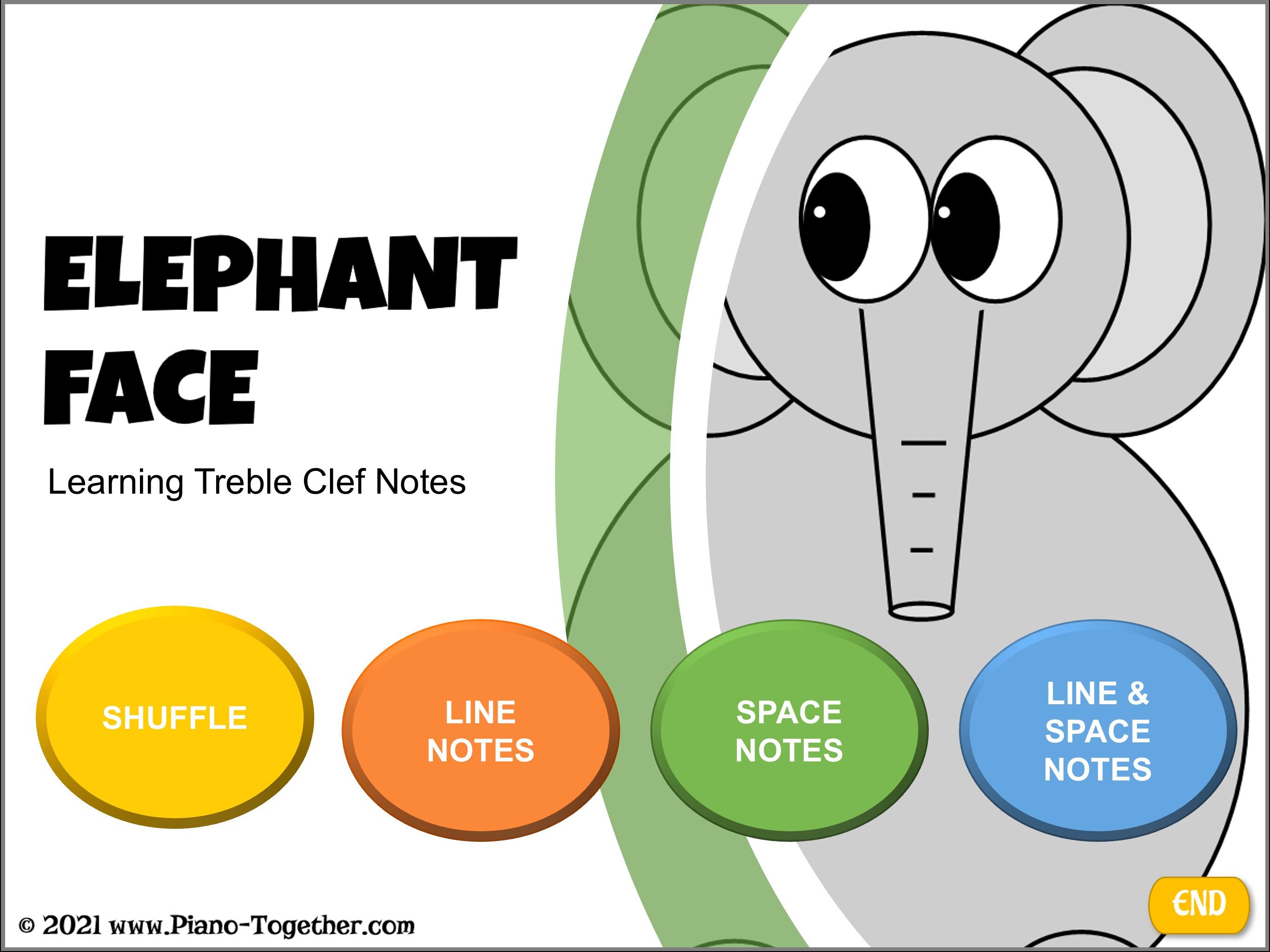 Staff Note Reading Bundle - 5 Powerpoint Games for Practicing Staff ...