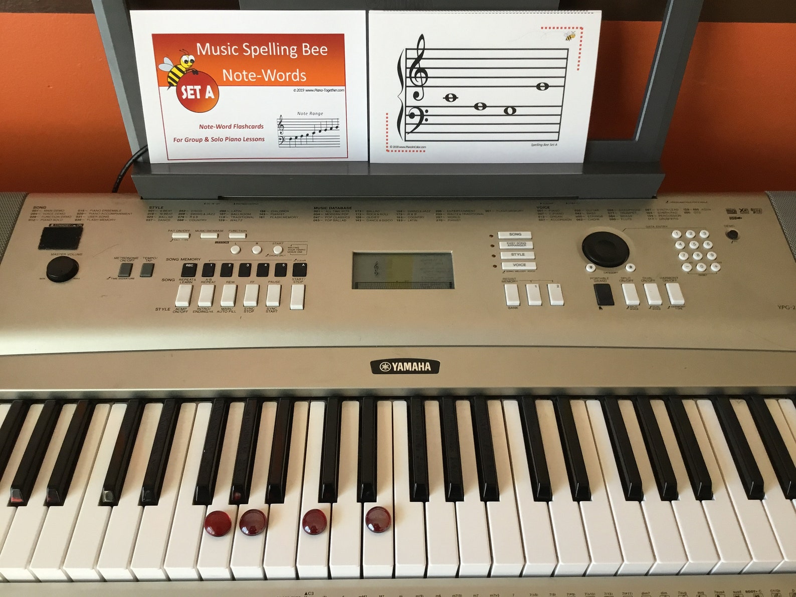 Music Spelling Bee Pack SET A learn Treble/bass Clef Notes With These ...