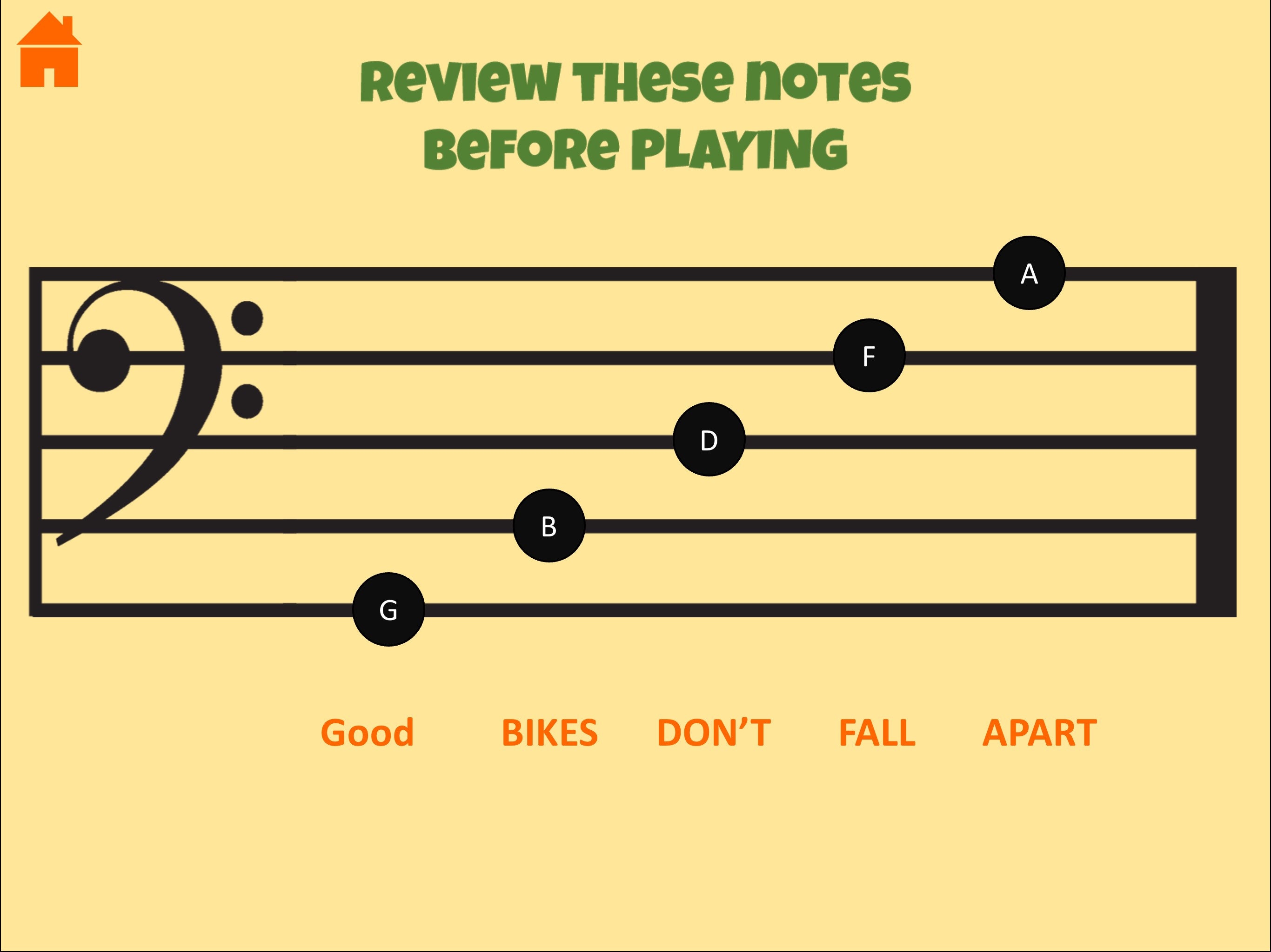 Countdown Bass Clef Learn Bass Clef Notes With a Powerpoint - Etsy Canada