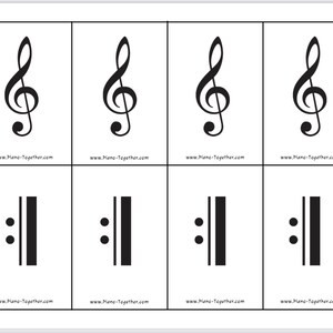 Piano Scavenger Hunt - A Music Symbols Recognition Game - Etsy
