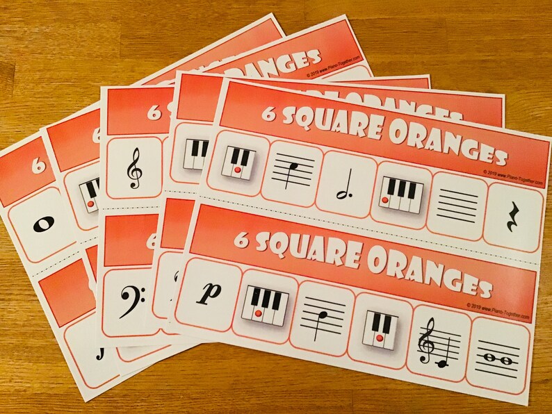 Six Square Oranges - A Music Symbols Recognition Game for Primer Piano ...