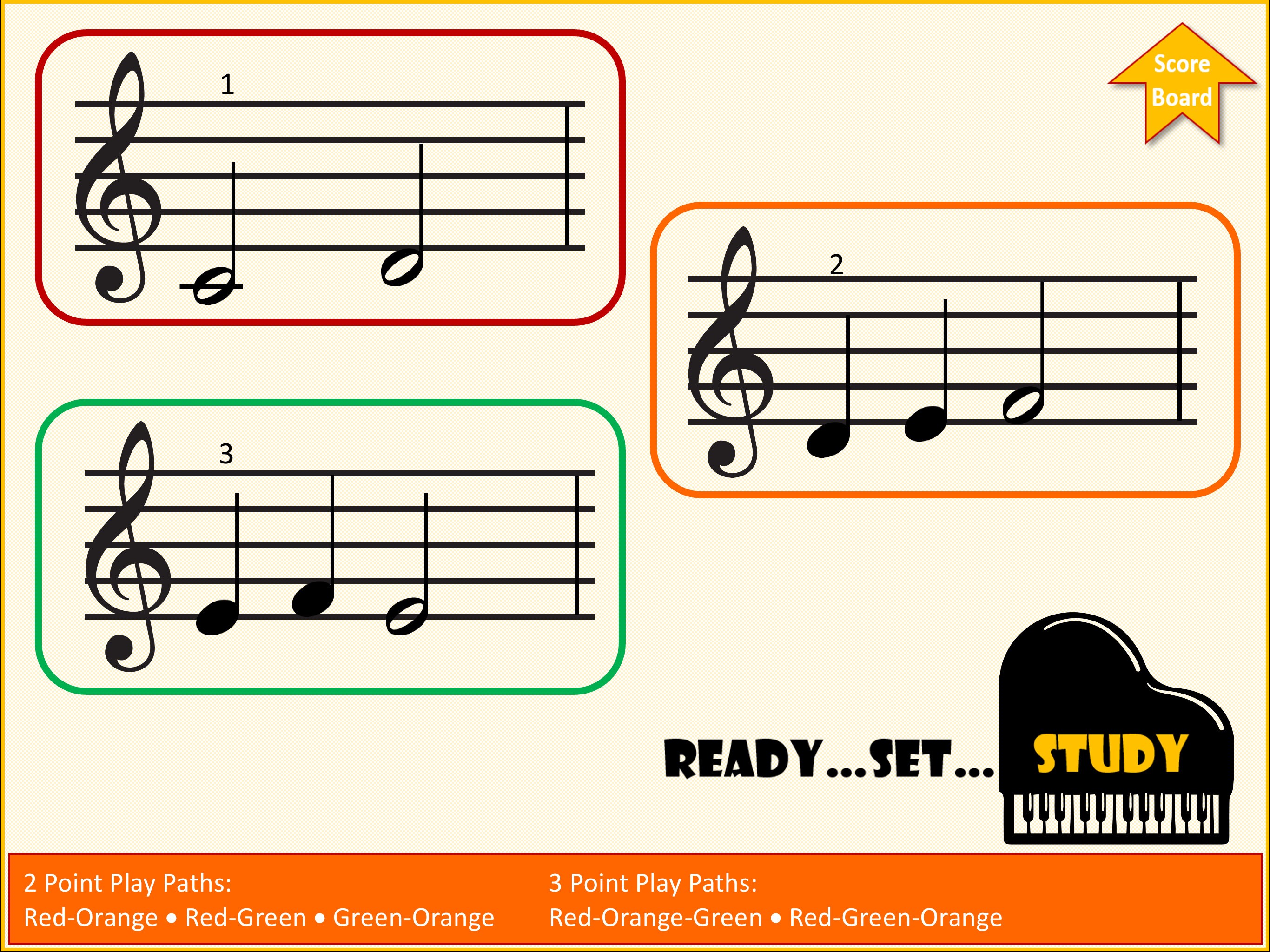 Super Sight Reading Bundle 3 Powerpoint Sight Reading Games primer ...
