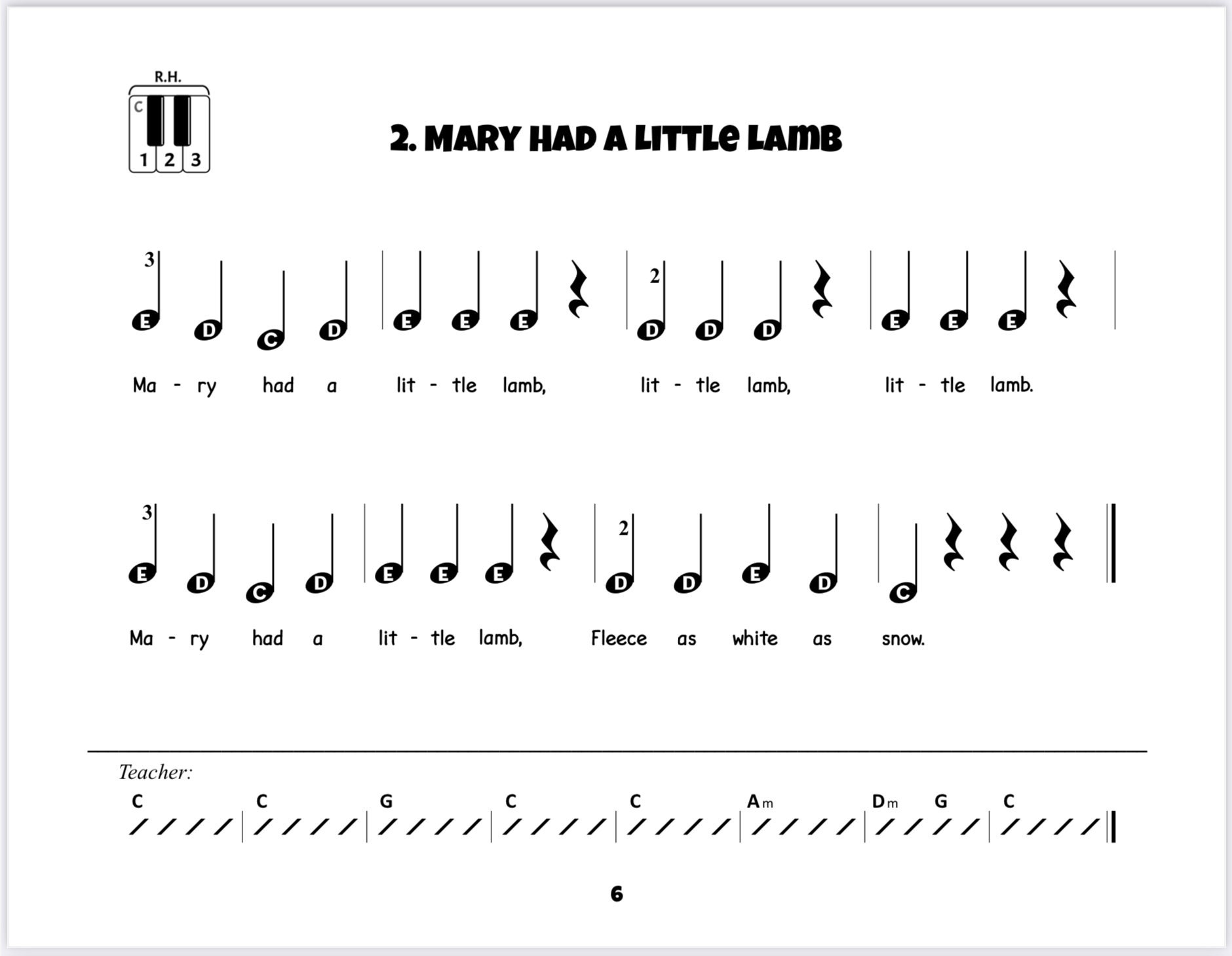 Super Easy Pre-readers Piano Book for Young Piano Students and Their ...