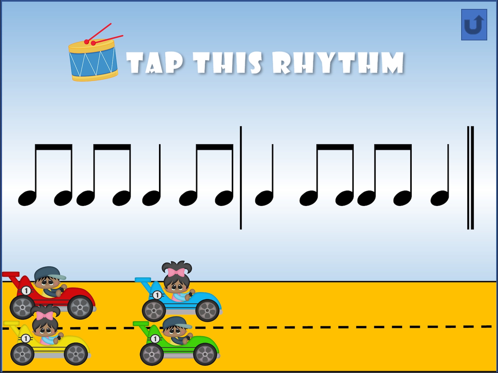 Rhythm Racers Bundle - 2 Powerpoint Rhythm Practice Games (great for ...
