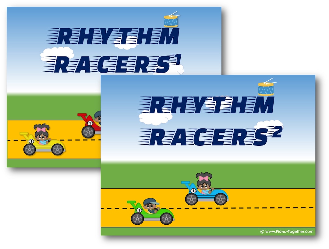 Rhythm Racers Bundle - 2 Powerpoint Rhythm Practice Games (great for ...
