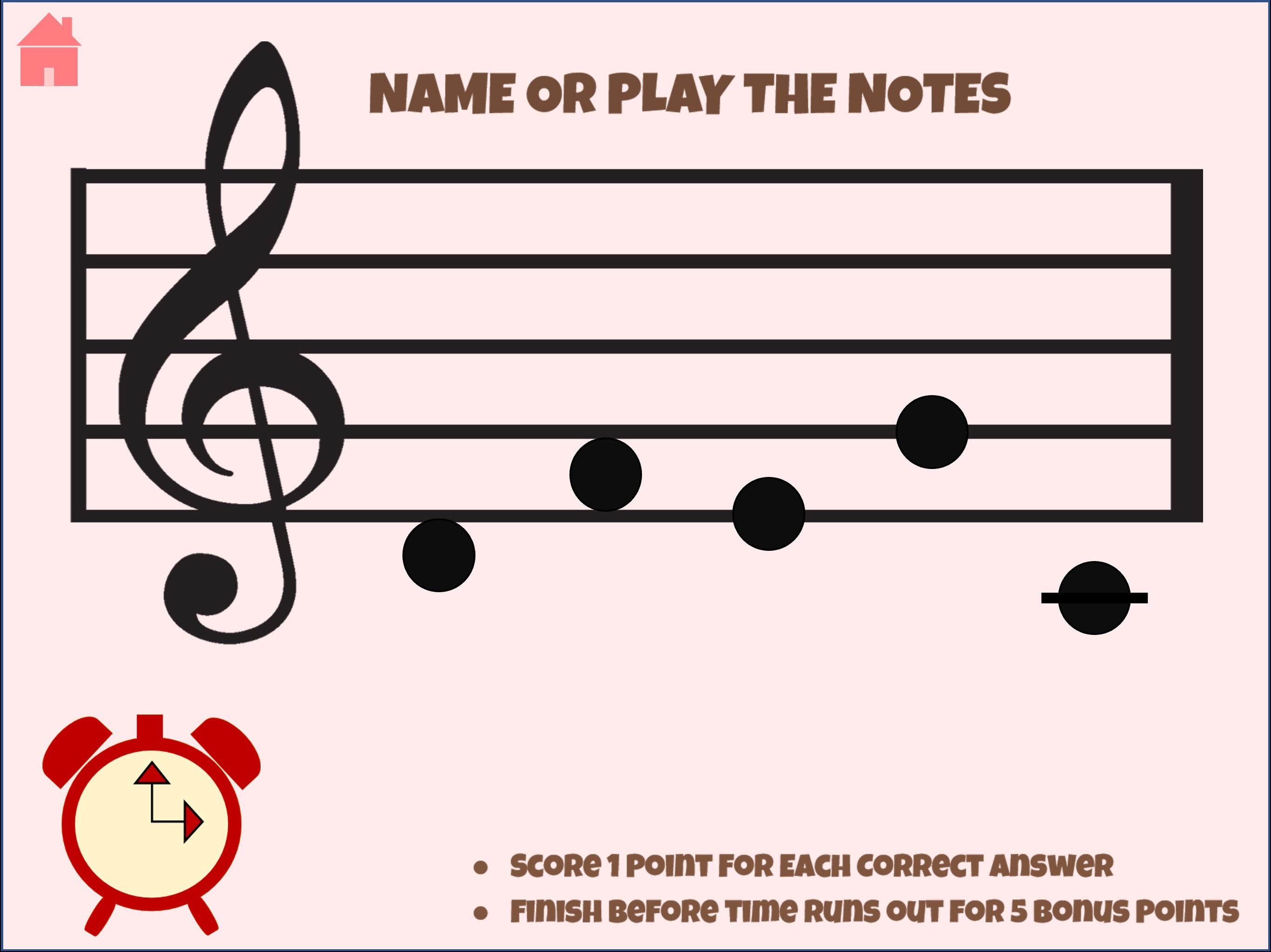 Countdown Treble Clef Learn Treble Clef Notes With a - Etsy