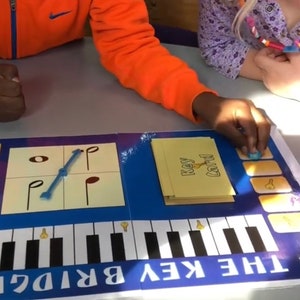 Key Bridge - A Music Theory Board Game for Beginner Piano Students - Etsy