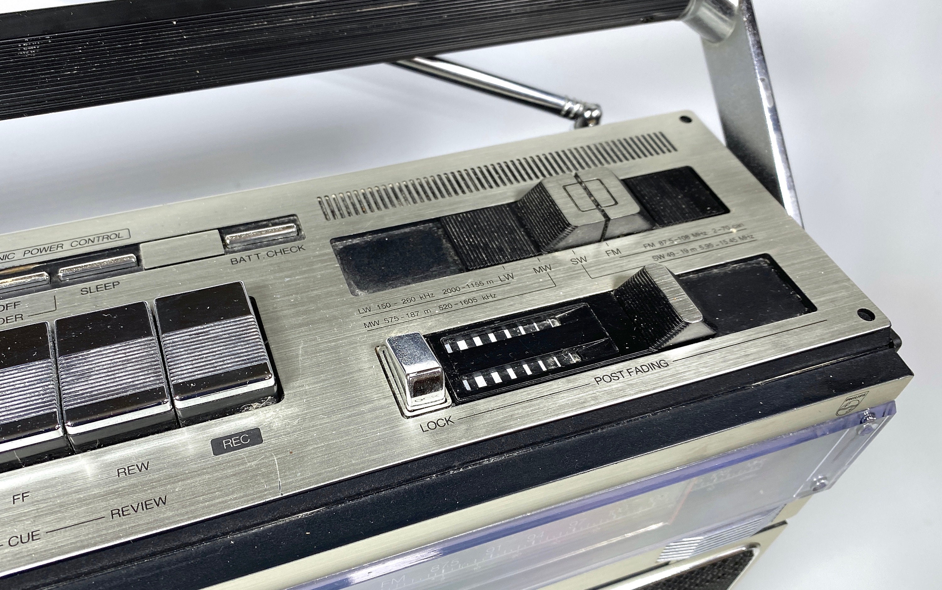 Radio Cassette Tape Recorder Philips 4 Band Spatial Stereo - Etsy UK