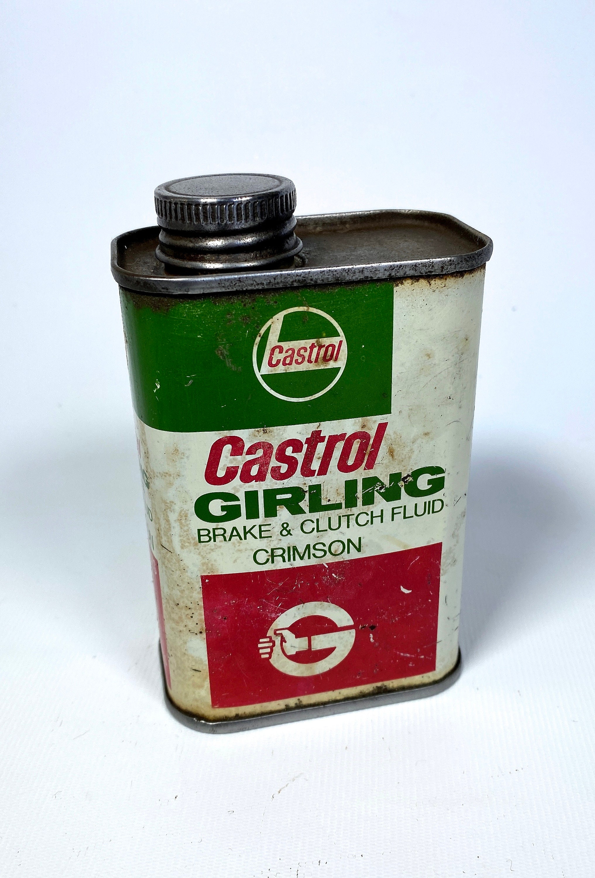Vintage Empty Castrol Girling Tin Can Garage Man Cave Workshop | Etsy