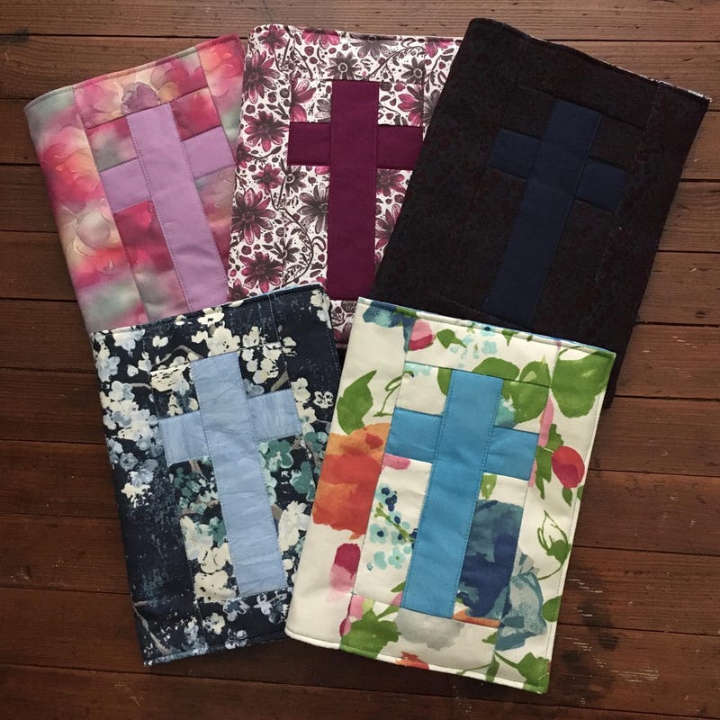 Handmade Bible Cover - Etsy