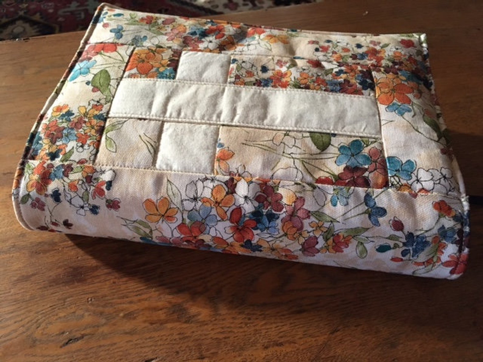 Handcrafted Quilted Fabric Bible Cover and Coordinating - Etsy