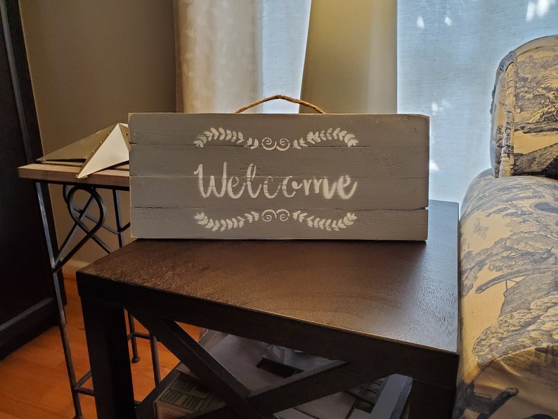 Decorative Vintage Welcome Sign - Etsy