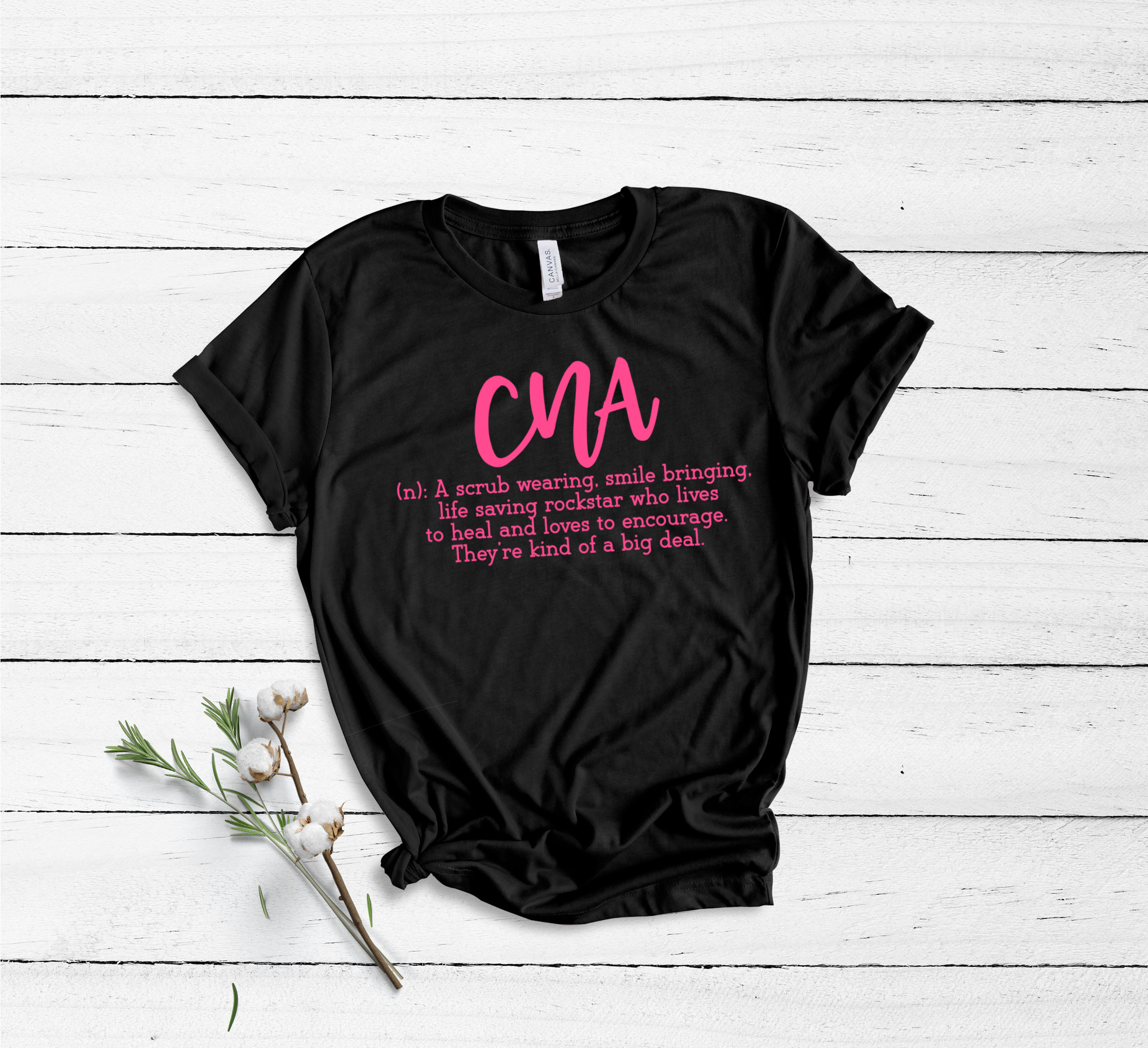 Cute CNA Shirt Scrub Wearing Smile Bringing CNA | Etsy