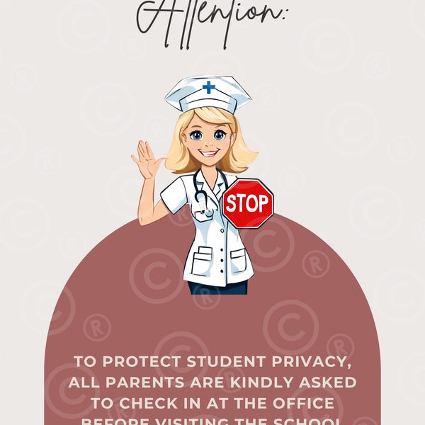 School Nurse Office - Etsy