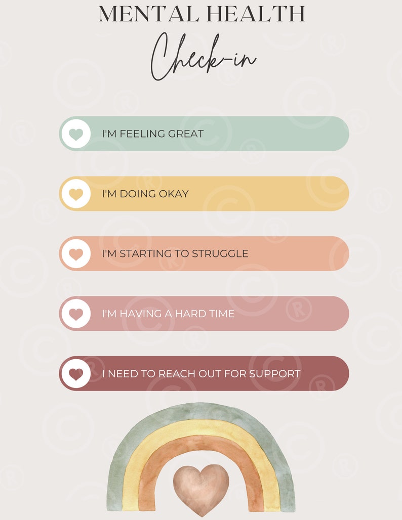 School Nurse Clinic Signs Rainbow Neutral Theme - Etsy