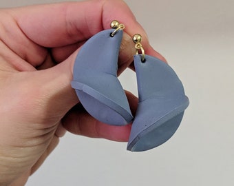 Periwinkle earrings | Etsy