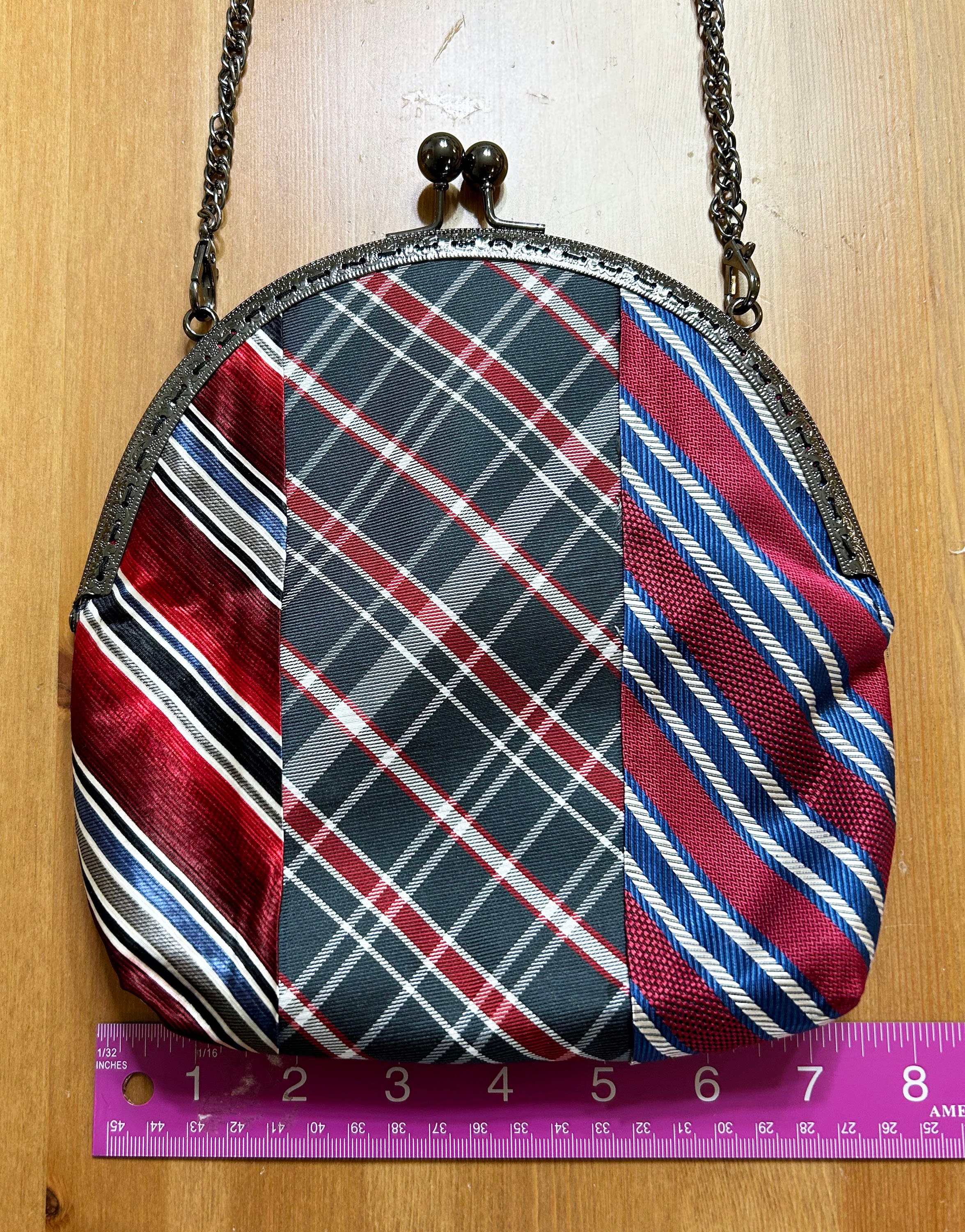 Necktie Clutch, Necktie Purse, Upcycled Necktie Clutch - Etsy