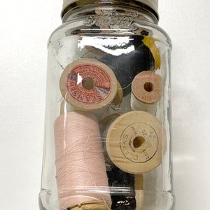 Vintage Thread, Wooden Spools, Home Decor Thread - Etsy