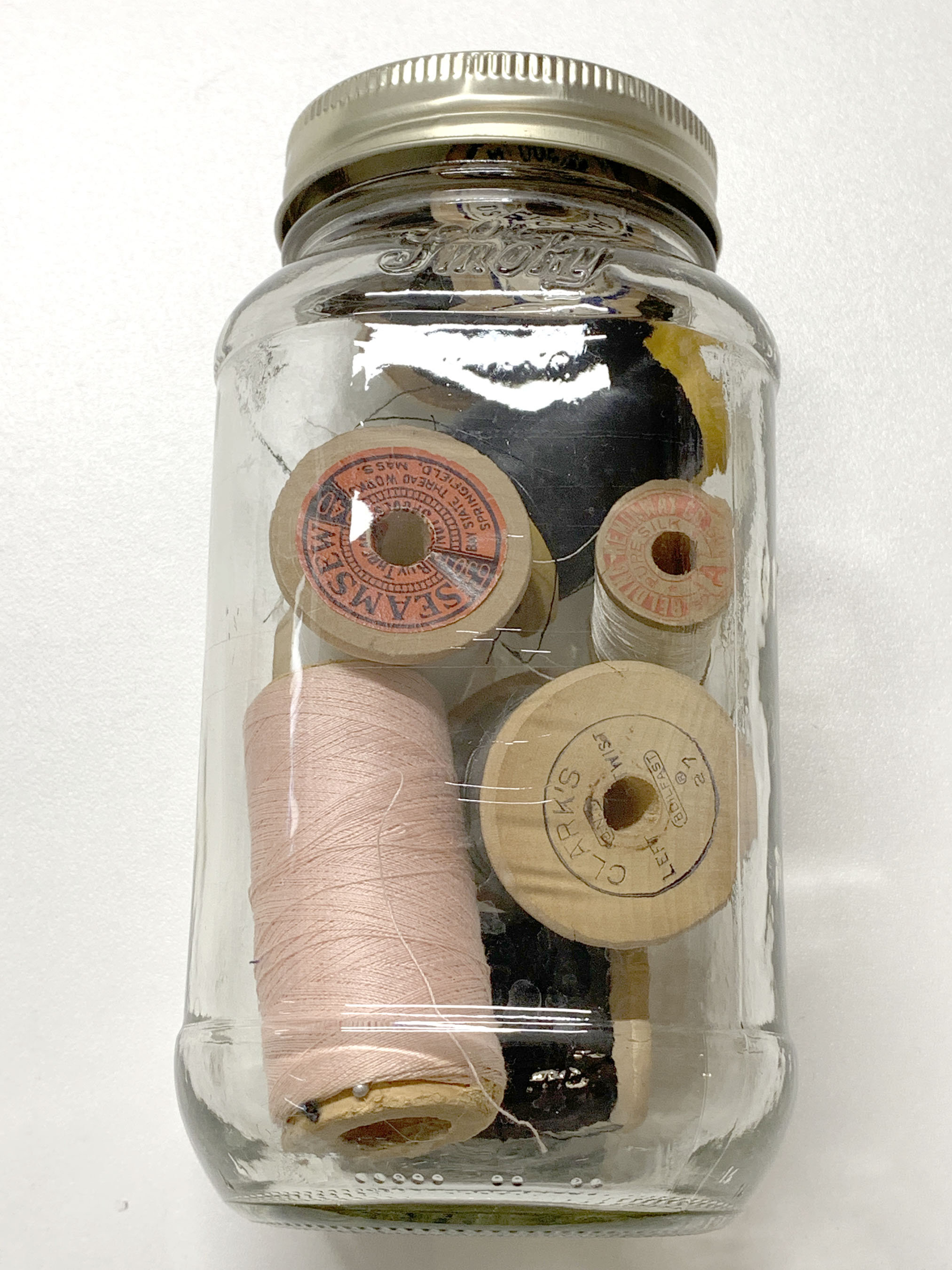 Vintage Thread, Wooden Spools, Home Decor Thread - Etsy