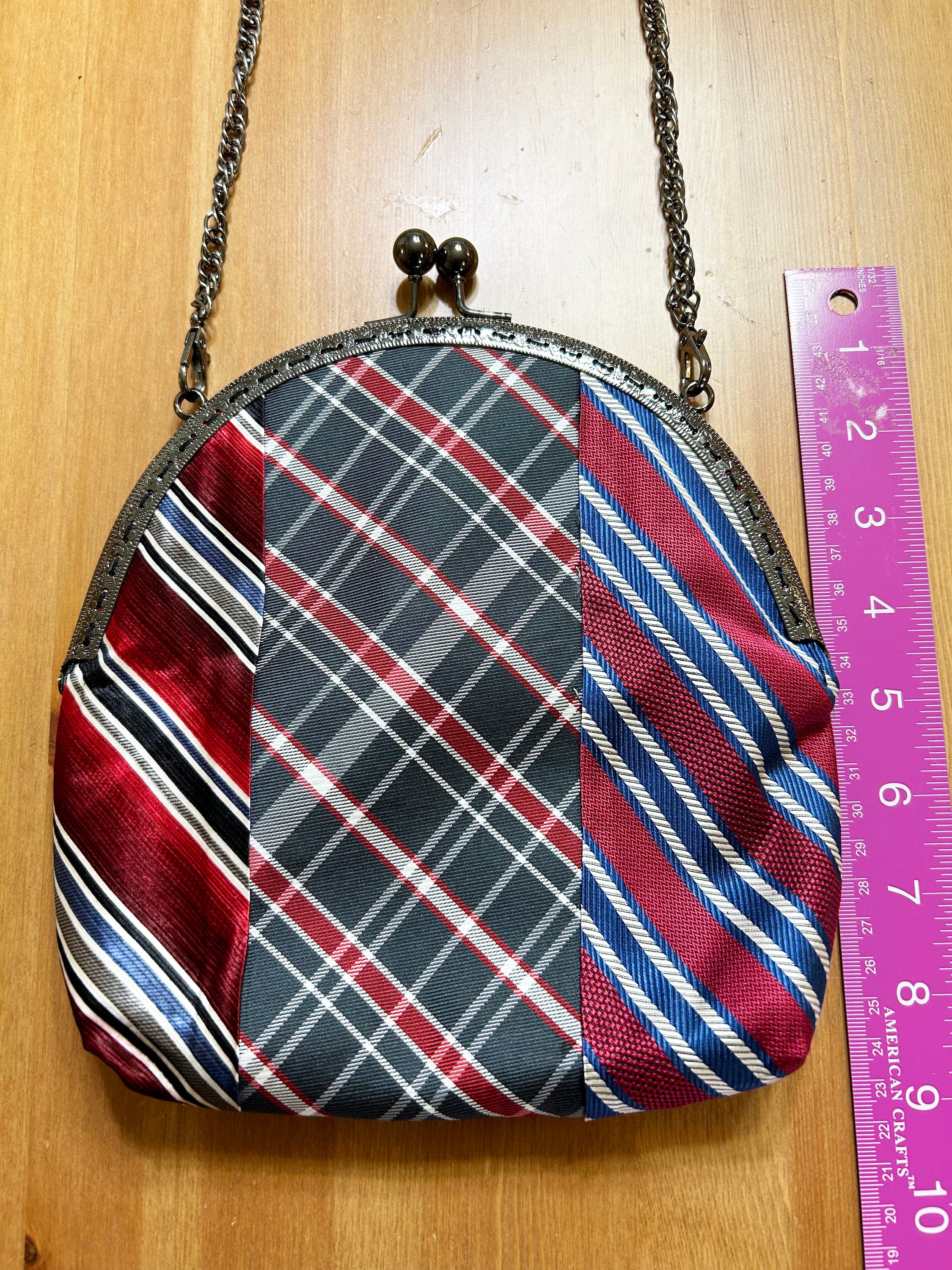 Necktie Clutch, Necktie Purse, Upcycled Necktie Clutch - Etsy