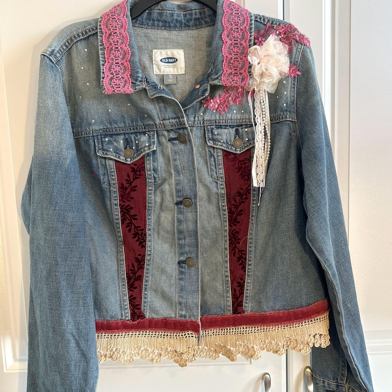 Embellished Denim Jackets - Etsy