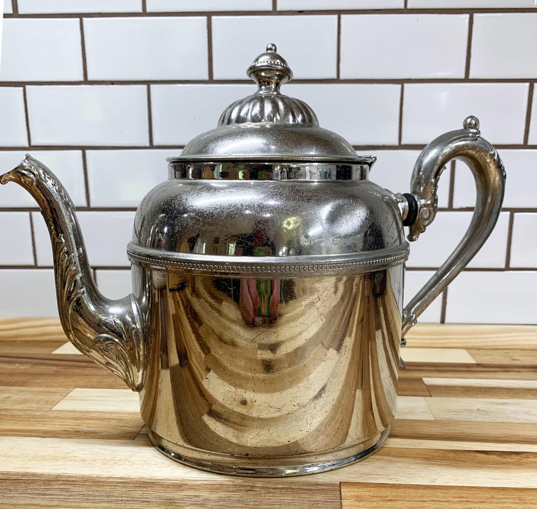 Vintage Teapot, Silverplate Teapot - Etsy