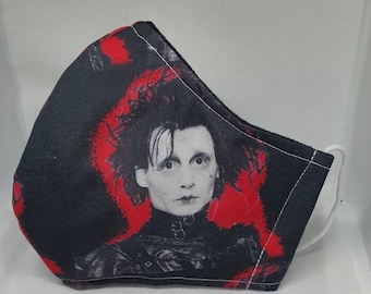 Edward Scissorhands Mask | Etsy