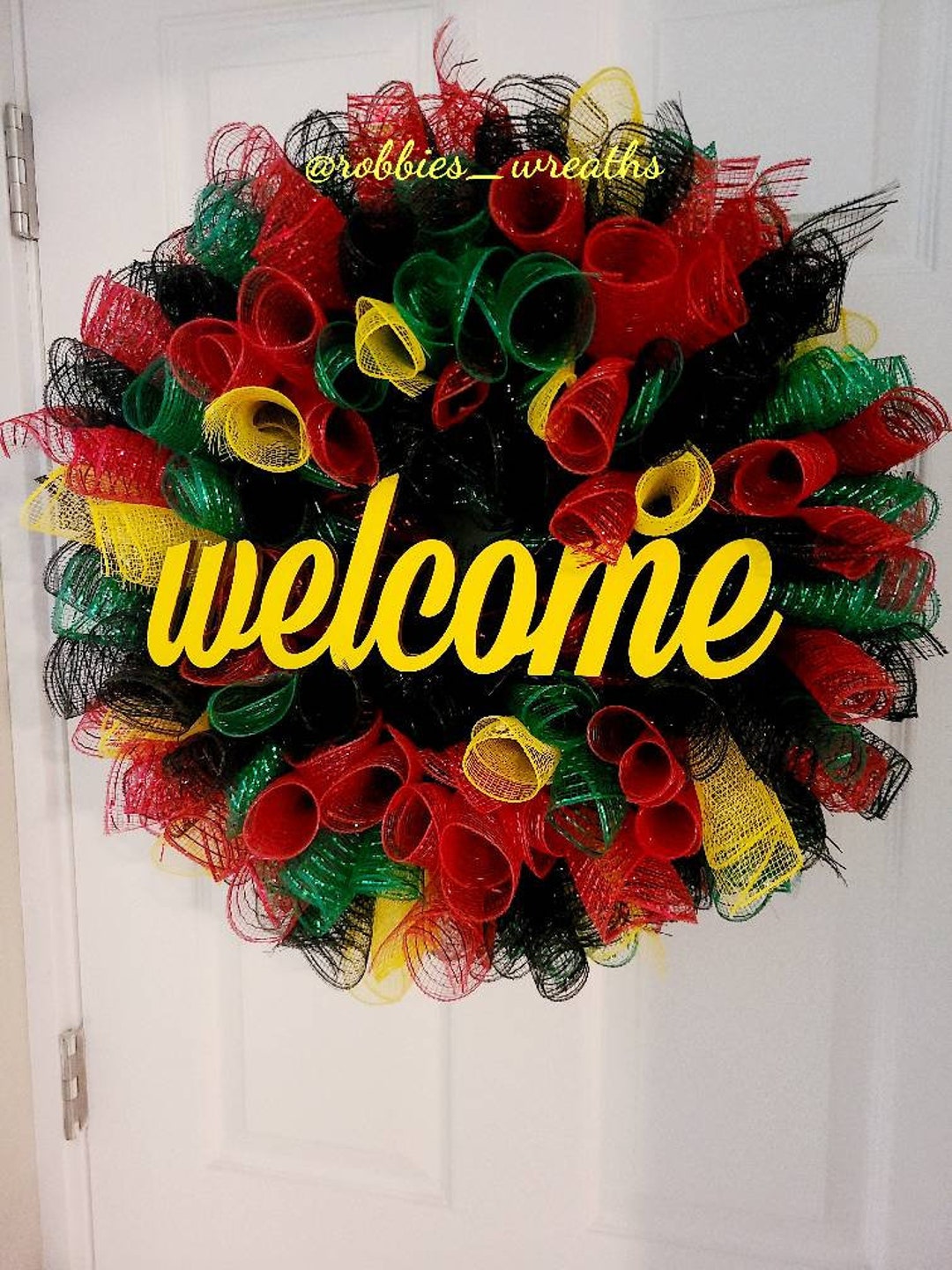 Juneteenth Door Swag, Porch Decor, African American Door Decor ...