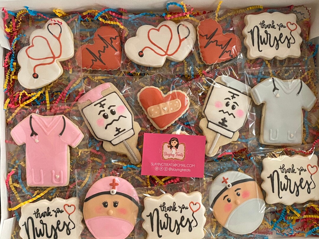 Thank You Nurses Sugar Cookies - Etsy