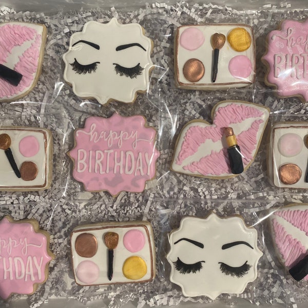 Makeup Cookies - Etsy