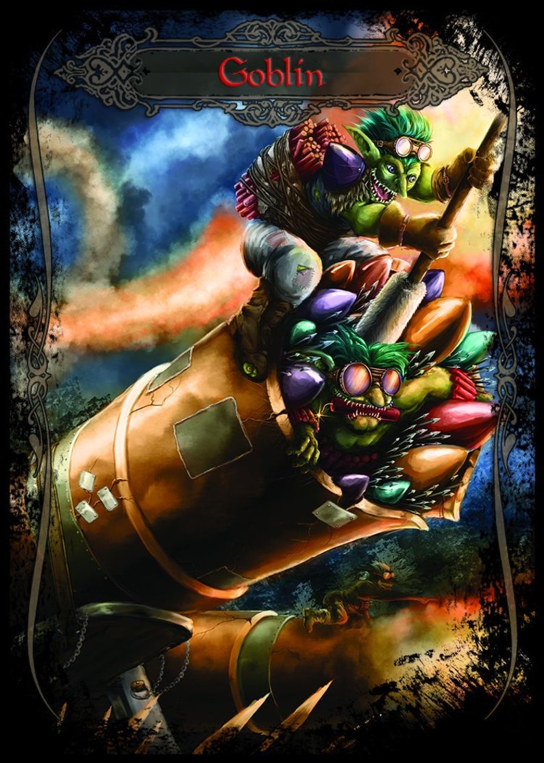 Goblin - MTG Token - Etsy