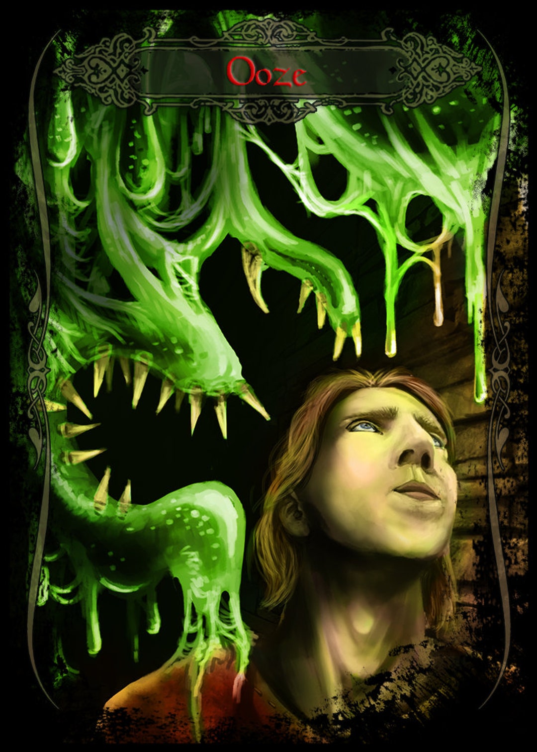 Ooze - MTG Token - Etsy