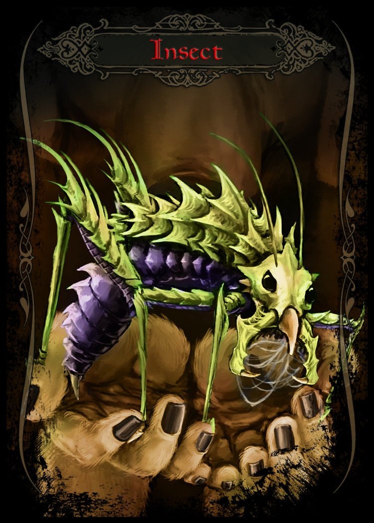 Insect - MTG Token - Etsy