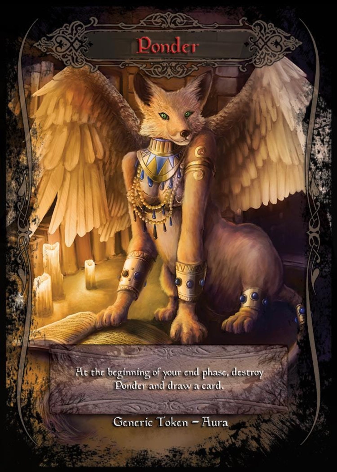 Ponder - Flesh and Blood Illusionist Token - Etsy
