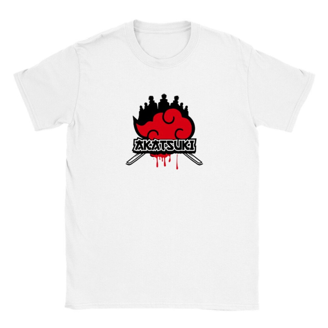 Akatsuki Tshirt Naruto Tshirt Japanese Anime & Manga Tee - Etsy