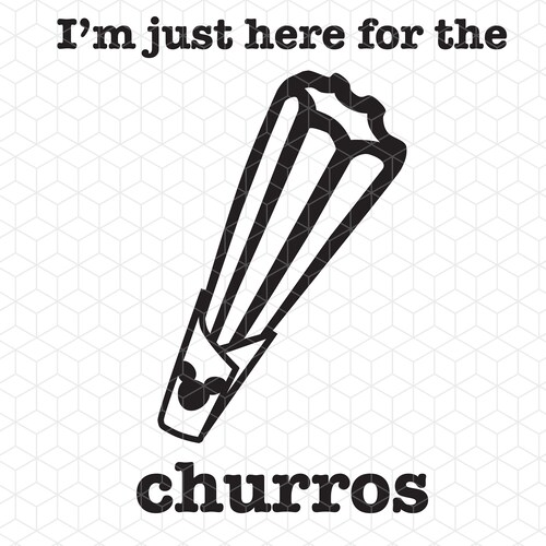 Disney Churro SVG PNG and Other Cut File Formats Instant | Etsy