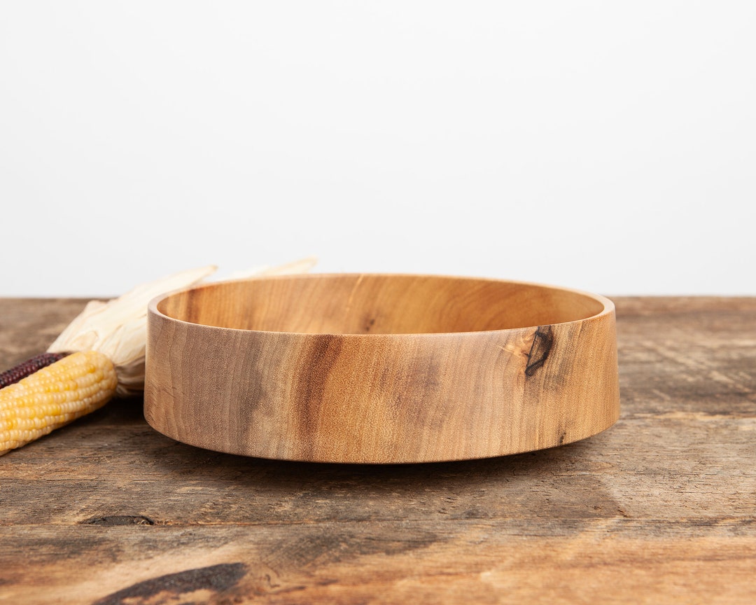 Myrtle Rocking Bowl - Woodturned Wobble Bowl in Salvaged Myrtle Wood - Etsy